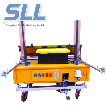 Wall plastering machine - Concrete mortar shotcrete plastering spraying