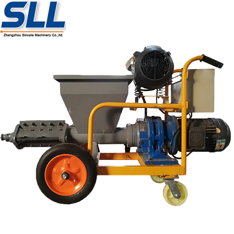 Multifunction mortar spraying machine feature - Concrete mortar ...
