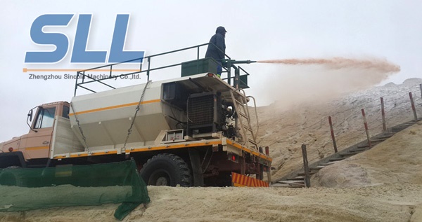 Hydraulic Seed Spraying Machine - Concrete mortar shotcrete plastering ...