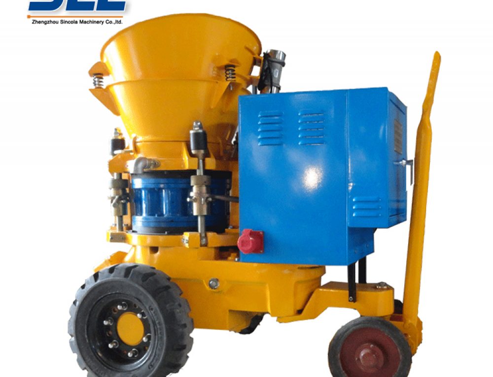 Advantages of wet concrete spraying machine - Concrete mortar shotcrete ...