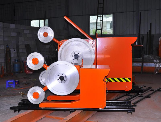 Diamond Wire Saw Stone Cutting Machine - Concrete mortar shotcrete ...