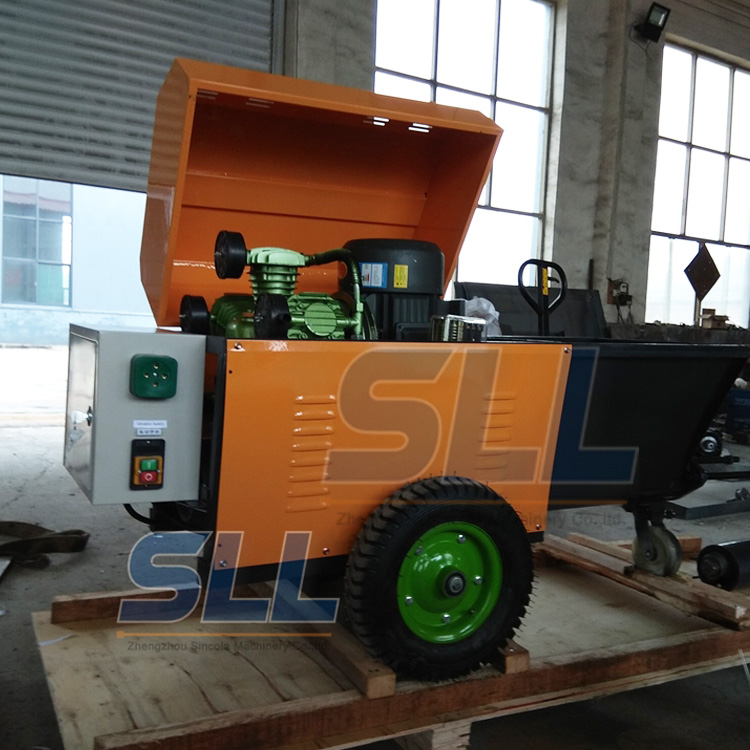SLW180 Mortar Spraying Machine For Wall - Concrete mortar shotcrete ...