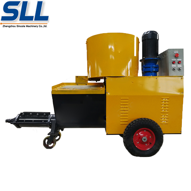 Wall Cement Plaster Machine - Concrete mortar shotcrete plastering spraying