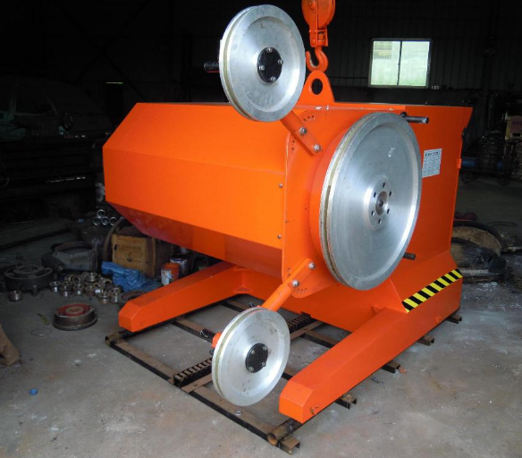 Diamond Wire Saw Stone Cutting Machine - Concrete mortar shotcrete ...