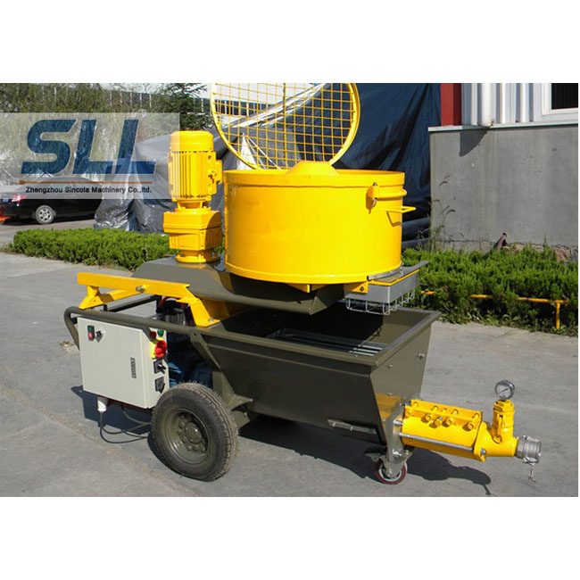 Cement Mortar Plastering Machine - Concrete mortar shotcrete plastering ...