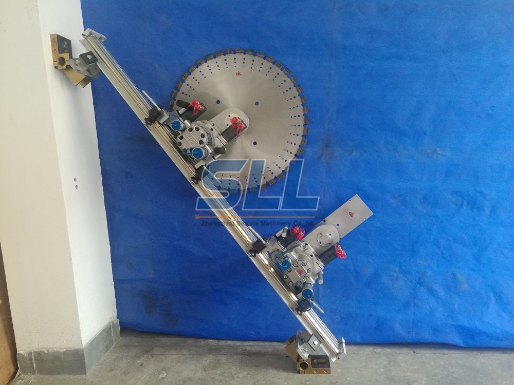 Hydraulic wall Sawing Machine - Concrete mortar shotcrete plastering ...